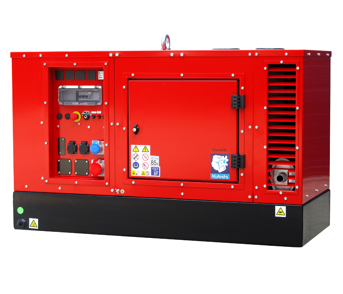 24 kVA Generator EPS243TDE Three-phase - Water-cooled diesel generator ...