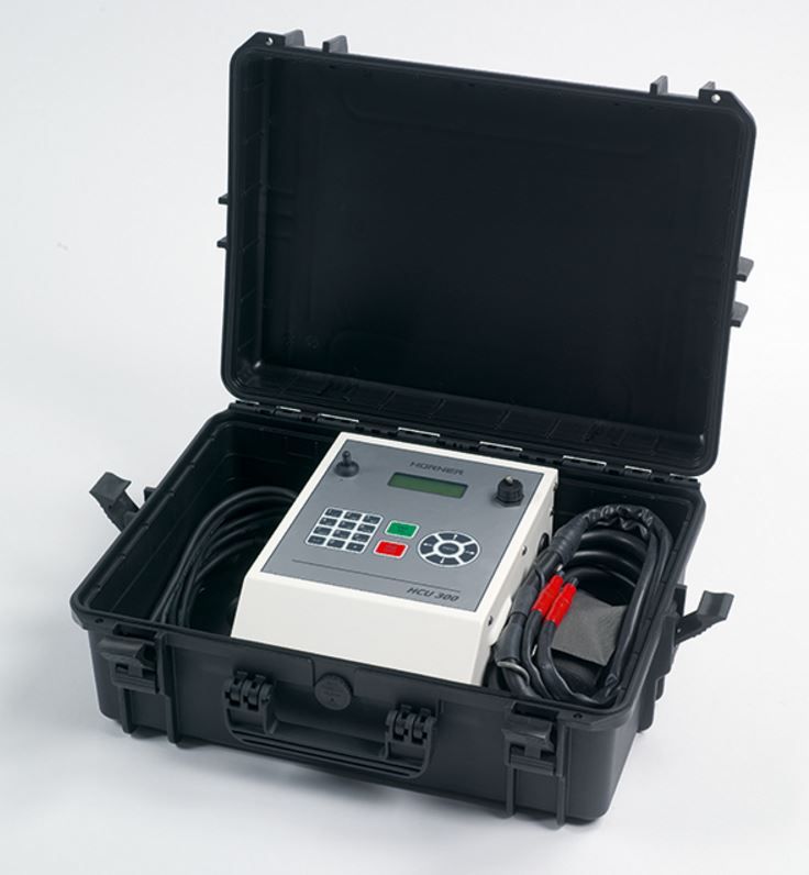 HCU 300 Electro Fusion unit with data logger, incl. Scanner, Adaptor 4 ...