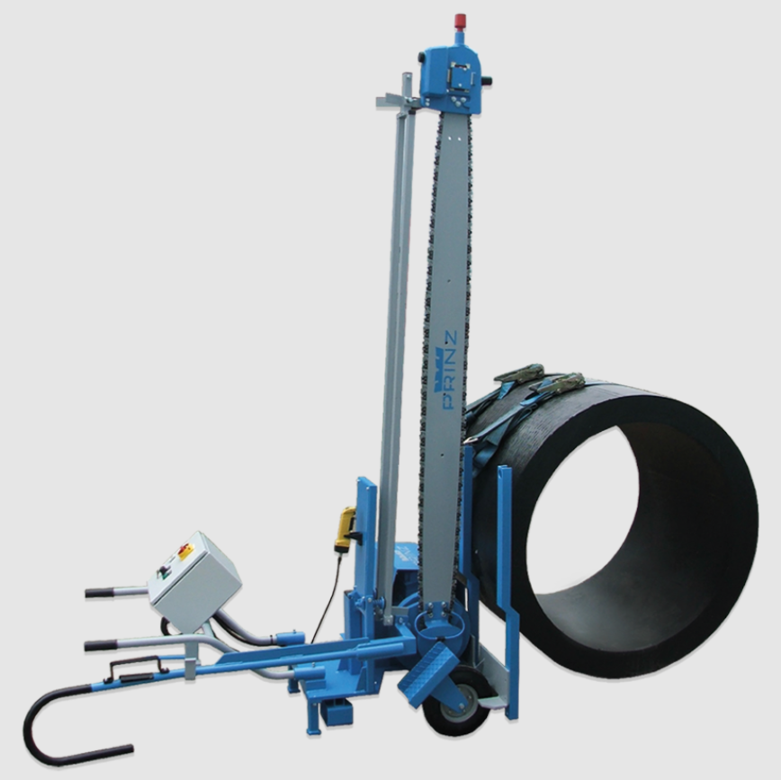 Mobile chainsaw for straight cuts. Engine 11 kW. (Ex chain and ex blade ...