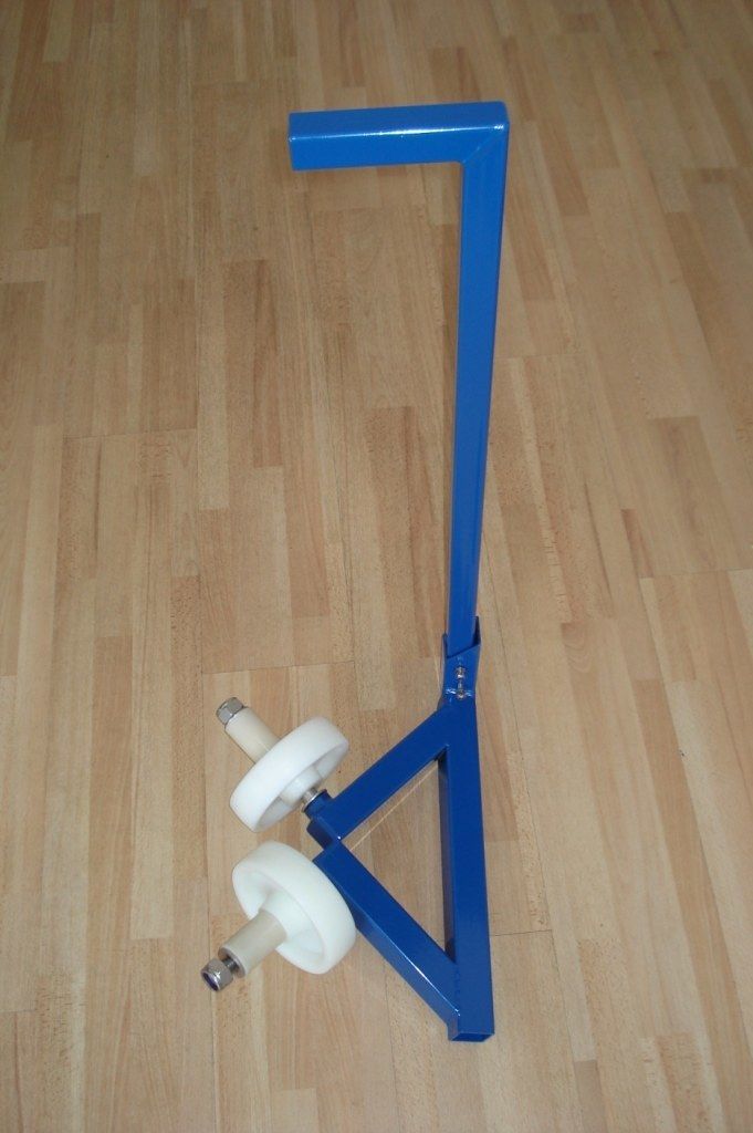 Pipe lifter Ø315 - Rollers for plastic pipes - Pipeline Rollers - Holm ...