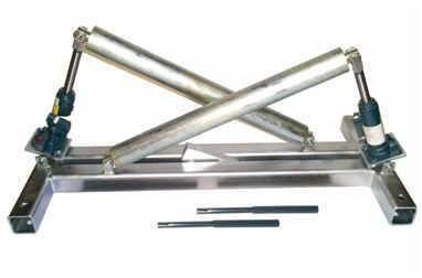Pipe Roller Ø1200-1000kg with hand hydraulic (Jack type) - Rollers for ...