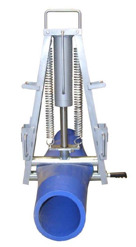 Squeeze off tool Ø250, Hydraulic Squeeze off tool with hand pump ...