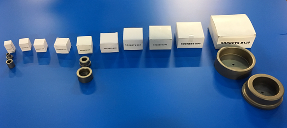 Spigot and Socket set HHSW D75 - HHSW Socket Welding of plastic pipes ...