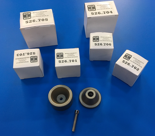 Conical spigots and sockets set Type 24-35 mm 22½° - Plug mirrors and ...