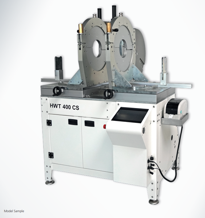 Butt welding machine, Hürner, HWT 400 CNC, Narrow clamps (incl ...