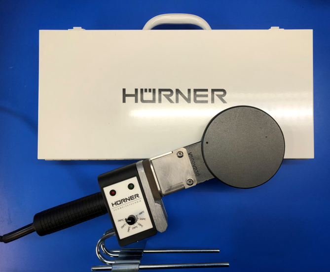 Handheld heating element HSE ø 120 mm, 230 V W/ temp. control, w ...