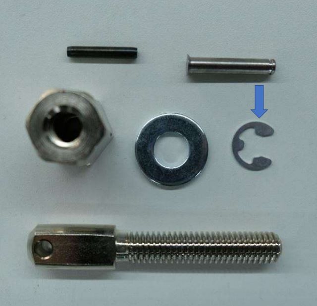 Lock washer for Spiral pin to Threaded spindle on Widos 4400 - Spare ...