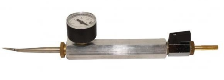 Test needle with manometer and valve - Accessories for pressure testing ...