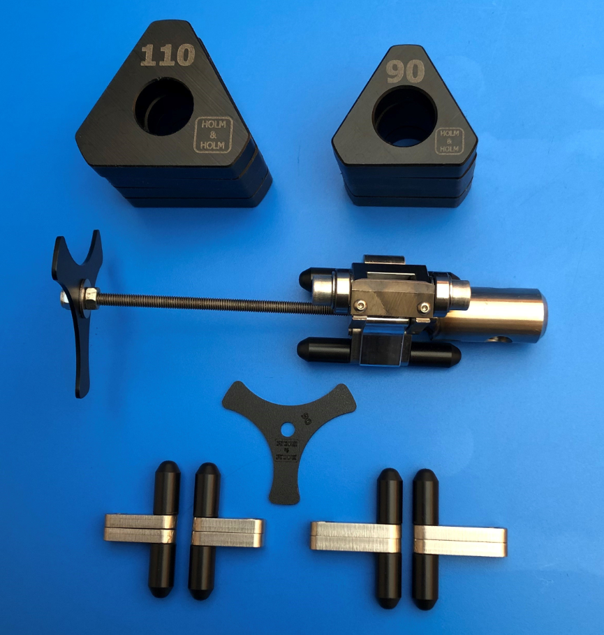 HHID 90-110 Indv. Vulstfjerner sæt OD090-110 (uden stænger) Indvendigt ...