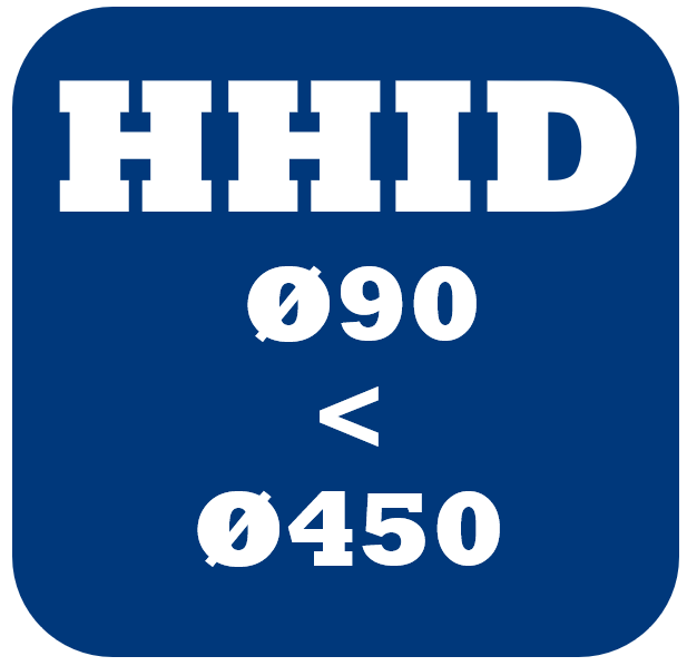 HHID indvendige vulstfjernere - Ø 90-450mm