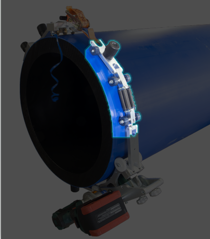 Extension 1600-2000 mm (for electr. peeling unit 800-1200mm) (554.250 ...