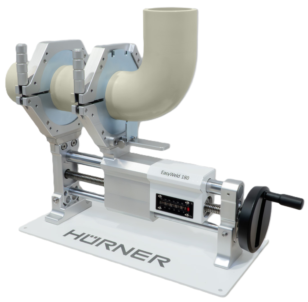 HÜRNER EasyWeld 180 (230 V), incl. horizontal adjustment O.D. 50 - 180 ...