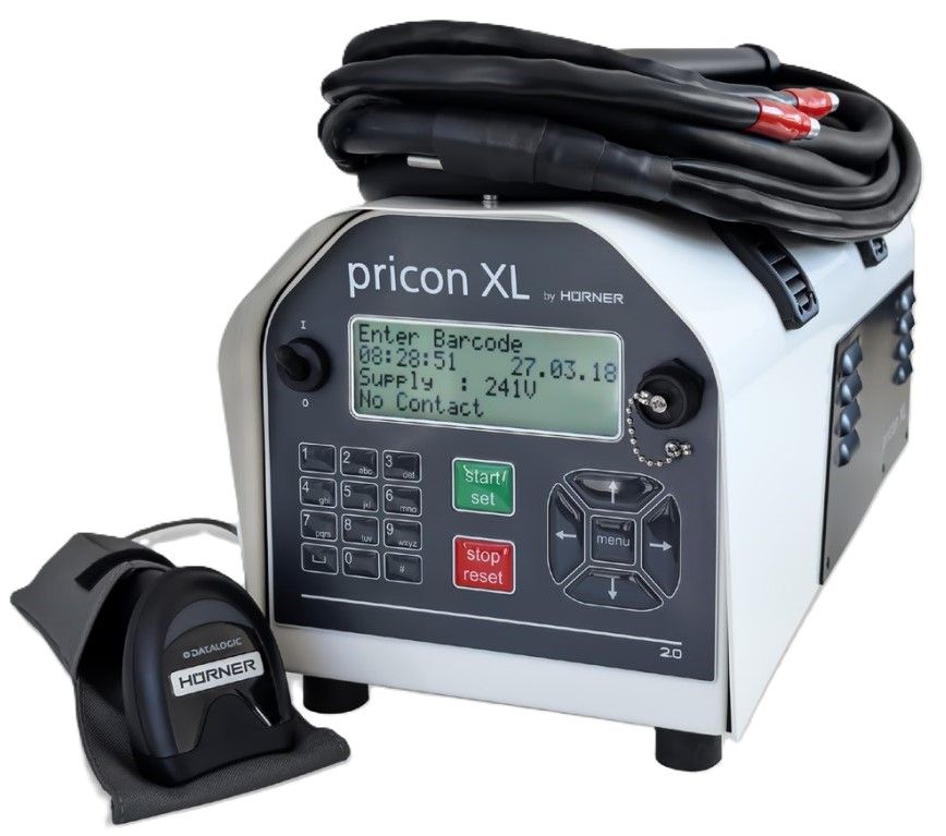 HST 300 Pricon XL, Electro fusion unit, Incl. scanner, adaptors and ...