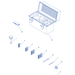 Rotary scraper, Ritmo RTC 315 Scraper depth up to 137 mm. in Ø 75 to Ø ...
