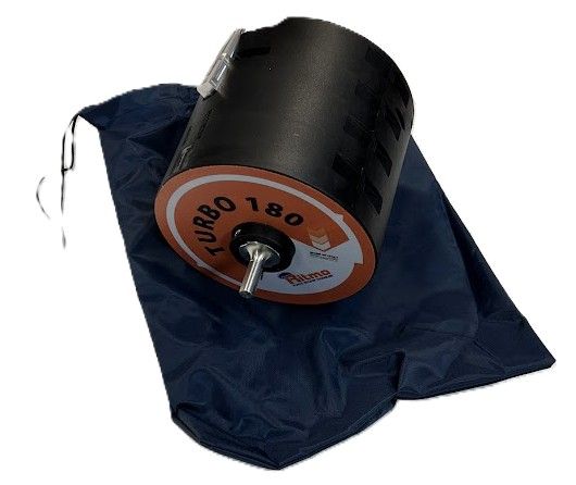 180 MM Turbo pipe scraper - Plastic pipe rotary scrapers - Holm & Holm A/S